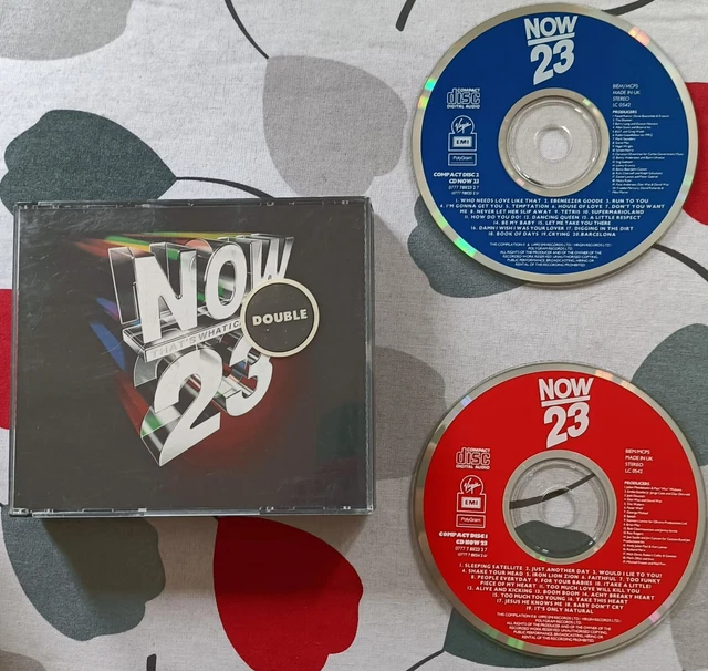 NOW THAT'S WHAT I Call Music 23 - Double CD Fat Box (Erasure Inxs Abba ...
