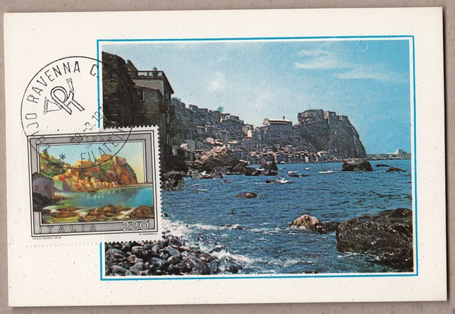 CARTOLINA TURISTICA NON viaggiata Francobollo Scilla Annullo 30-3-1979 ...