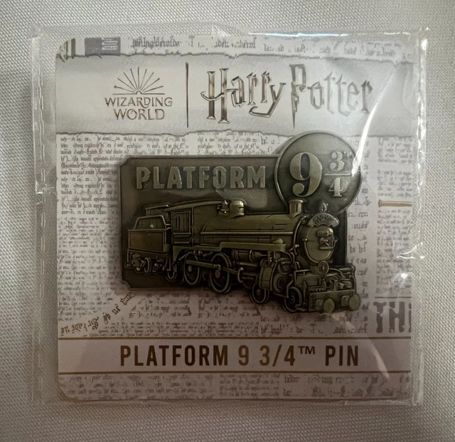RARE HARRY POTTER LOOT CRATE HOGWARTS EXPRESS Platform 9 3/4 gold PROMO ...