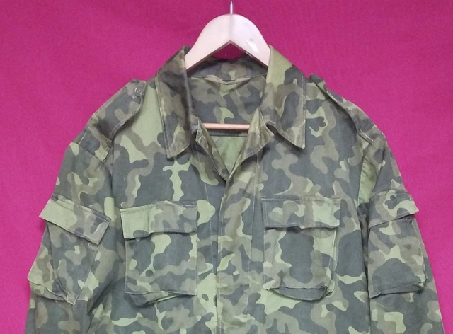 RARE RUSSIA SOVIET Oak Camo BDU Field Uniform Jacket Sz 52-4 USSR RARE ...