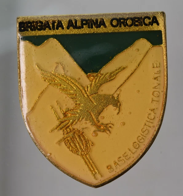 ALPINE BADGE ITALIAN Army Orobic Brigade Base Tonale Brescia £20.57 ...