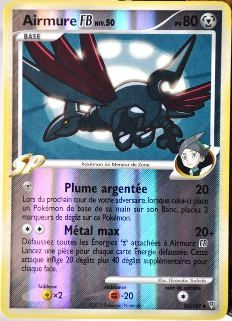 CARTE POKÉMON 83/147 Airmure 80 PV Platine VS NEUF FR EUR 3,80 ...