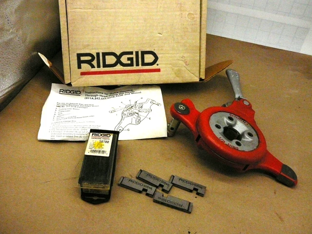 RIDGID MONO DIE Tête 0.3cm Npt 42047 Modèle 500A W/ 4 Hs Tuyau Filière ...