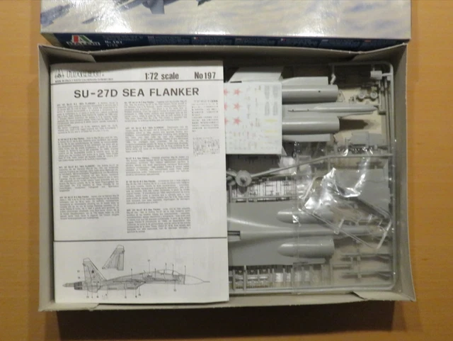 ITALERI 1/72 SUKHOI Su-27D Sea Flanker £33.29 - PicClick UK