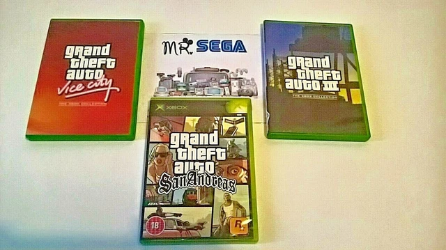 GRAND THEFT AUTO San Andreas, Grand Theft Auto Vice City & Grand Theft ...