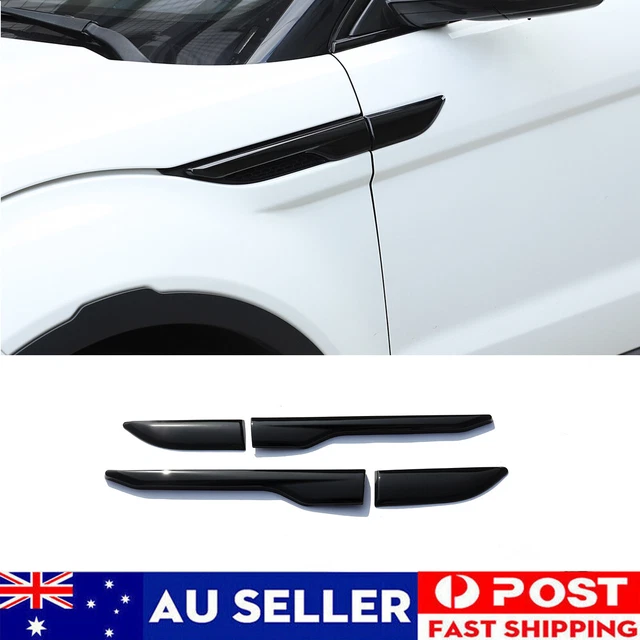 FOR LAND ROVER Range Rover Evoque Black Fender Side Air Vent Cover Trim ...