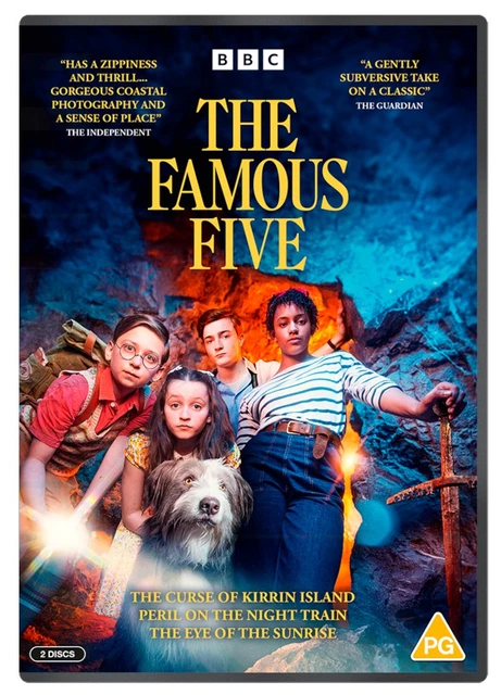 THE FAMOUS FIVE (DVD) Jack Gleeson Diana Quick Diaana Babnicova Elliott ...