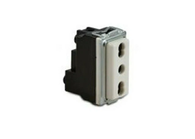 BTICINO MAGIC PRESA Bivalente Compatibile Con 5180 Prima Serie 2P+T 10 ...