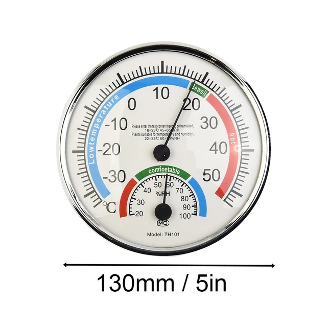 EASY MONITORING OF Temperature and Humidity with Analog Thermometer ...