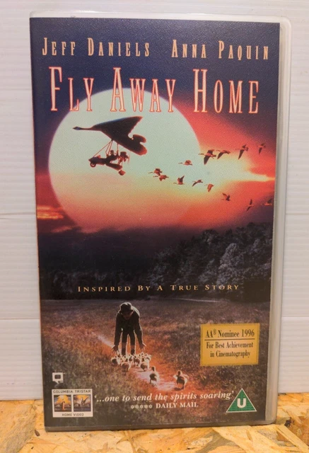 CLASSIC VIDEO - Fly Away Home - Original VHS Tape And Case - Excellent ...