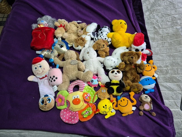 HUGE SOFT TOY Plush Bundle £5.00 - PicClick UK