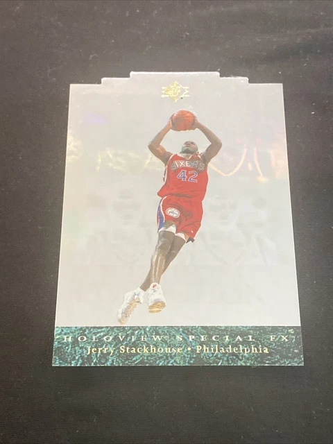 JERRY STACKHOUSE 1996 Sp collection premium coupe matrice Holoview EUR ...