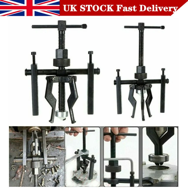 3-JAW PILOT BEARING Puller Removal Tool Inner Wheel Extractor Car Hand ...