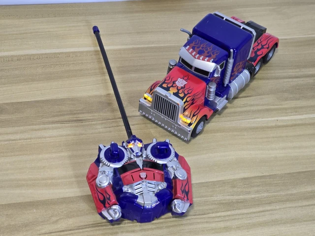TRANSFORMERS RC OPTIMUS Prime Remote Control Car Truck. Hasbro 2008 ...