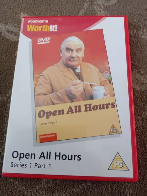 OPEN ALL HOURS Series 1 Part 1 Dvd Rare Woolworths Cover 3 Episodes £9. ... OPEN ALL HOURS Series 1 Part 1 Dvd Rare Woolworths Cover 3 Episodes £9. ...