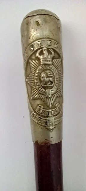 ANTIQUE WORCESTER REGIMENT British Army Swagger Parade Stick £38.00 ...