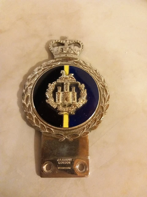 J R GAUNT Essex Regiment Enamel Car Badge RARE £120.00 - PicClick UK