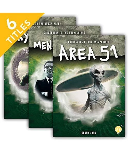 GUIDEBOOKS TO THE Unexplained: Area 51 / Cryptids / Ghosts / Lost Lands / Men in EUR 273,04 ...