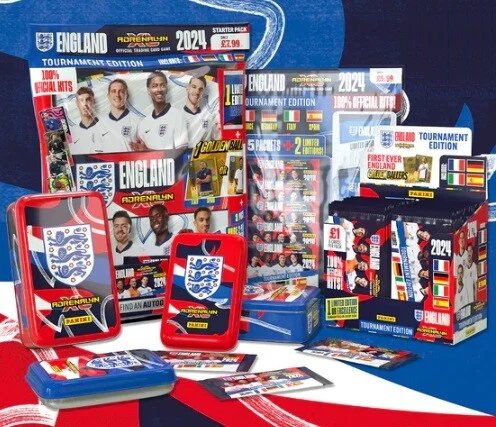 PANINI ENGLAND 2024 Tournament Edition Adrenalyn XL Trading Card £48.55 ...