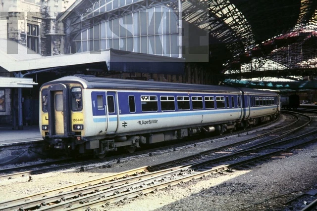 35MM SLIDE BR British Rail DMU Class 156 156448 Bristol 1989 Orig £4.98 ...
