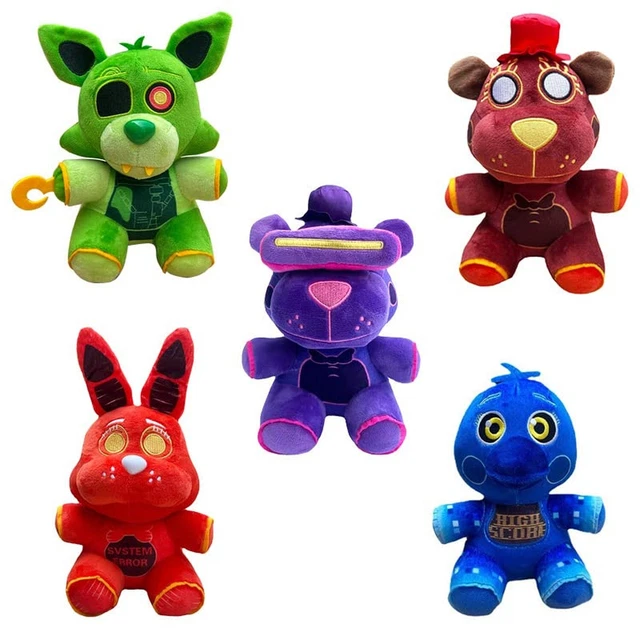 FNAF PLUSHIES SET,FNAF Plushies,FNAF Plush,FNAF Security Breach ...