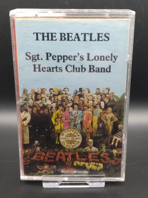 THE BEATLES SGT Peppers Lonely Hearts Club Band Cassette EMI 1967 TCPCS ...