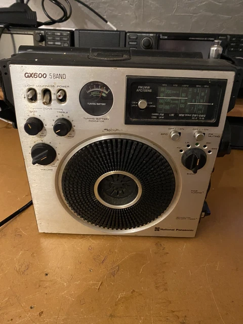 RAR VINTAGE NATIONAL Panasonic GX600 RF-1150BA 5 Band Weltempfänger EUR 84,38 - PicClick DE