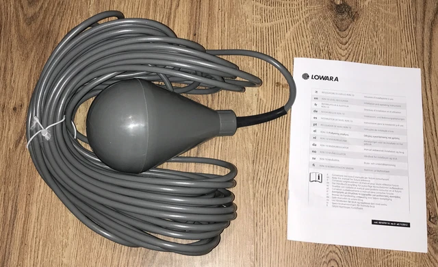 XYLEM LOWARA LEVEL regulator /float switch RDN-10, Same As FlygtENM 10 ...