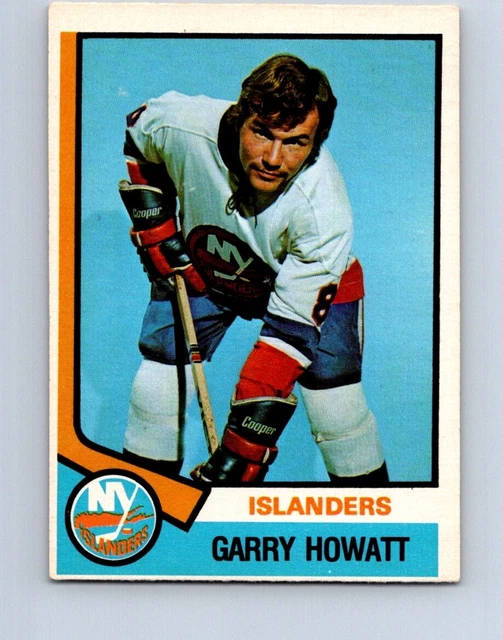 VINTAGE HOCKEY CARD Opc 1974 Garry Howatt New York Islanders No19 $6.00 ...
