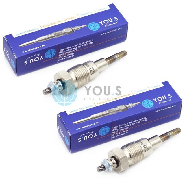 2 X YOU.S Orig. Glühkerzen für HANOMAG DEUTZ CLAYSON Oldtimer Traktor Schlepper EUR 18,38 ...