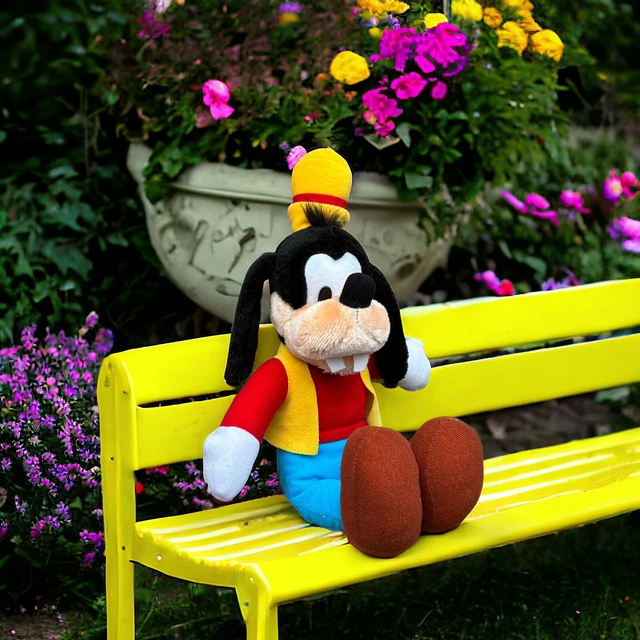 GOOFY VINTAGE 1980S Disney Parks Soft Toy Plush 40cm VGC £9.99 ...