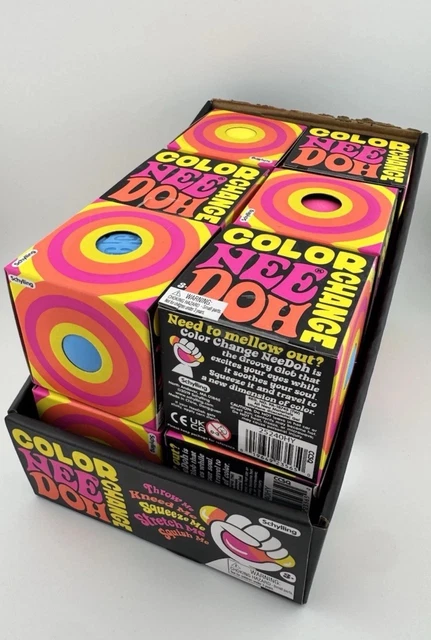 NEW VIRAL NEEDOH Color Change Nee Doh Squishy Stress ball LOT OF 12 ...
