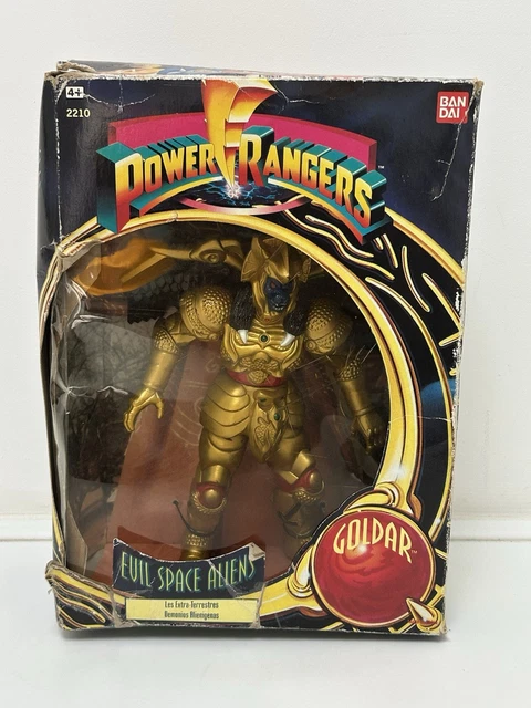 BANDAI POWER RANGERS Figure Goldar Evil Space Aliens Vintage 1993 ...