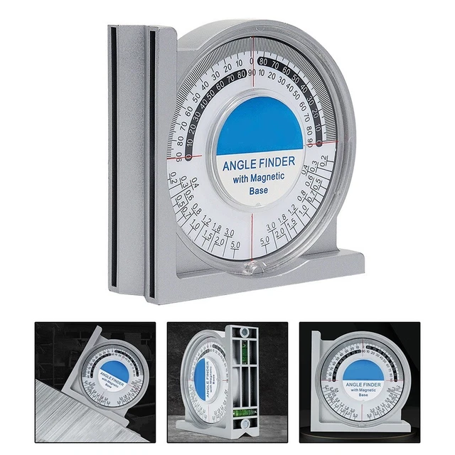 OUTIL COMPLET DE mesure d'angle avec aimant et aiguille indicatrice ...