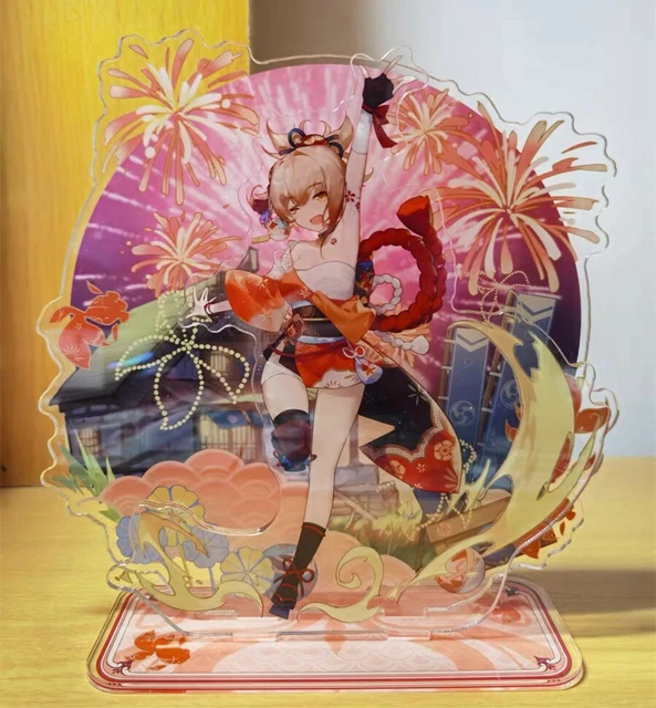 GENSHIN IMPACT YOIMIYA Acrylic Figure Stand Stands Standee Desk Model ...