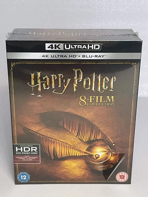 HARRY POTTER COMPLETE 8-Film Collection [4K Ultra HD + Blu-ray] Region ...
