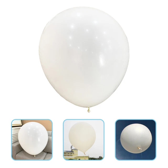 2 PCS GIANT Water Balloon Balloons White Weather Observation ...