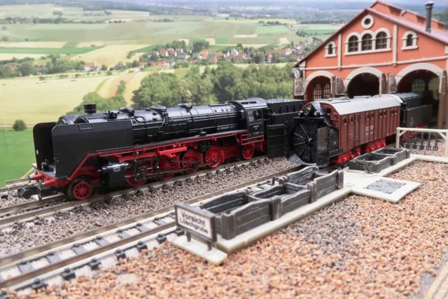 MINITRIX SPUR N 12422 Zugpackung "Dampfschneeschleuder" mit Dampflok BR ...