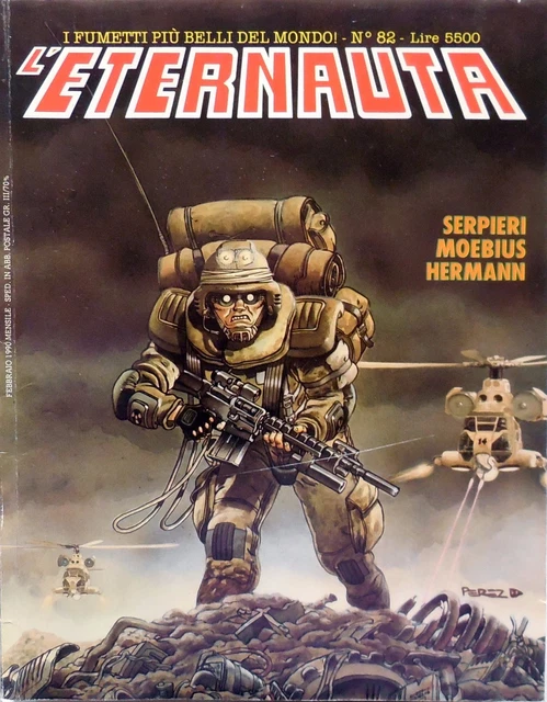 COMIC ART MAGAZINE L'eternauta N.82 Snakes Moebius Hermann £4.23 ...