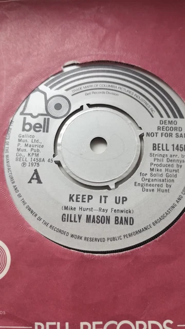 GILLY MASON BAND - Keep It Up - Oh Yeah - Bell Demo - Disco - Soul - Nm ...