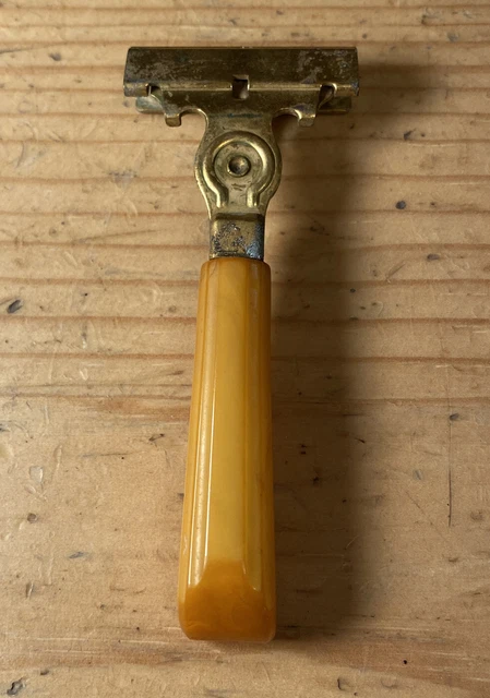 VINTAGE SCHICK INJECTOR TYPE E Single Edge Safety Razor $9.99 - PicClick