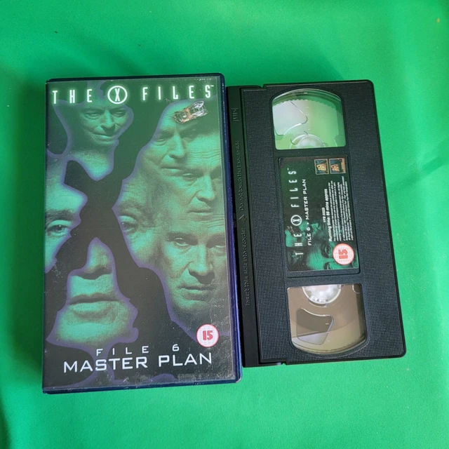 THE X FILES File 6 MASTER PLAN VHS Video PAL 1996) Tested Working £6.00 ...
