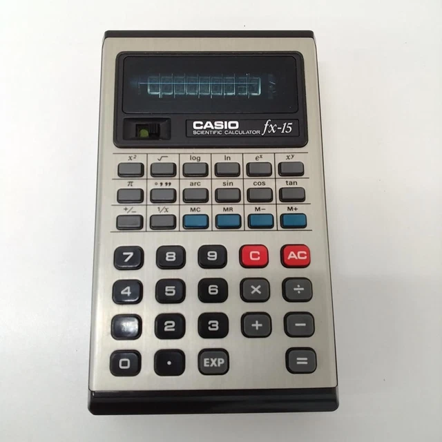 CASIO FX-15 RETRO Scientific Calculator Vintage Function Calculator ...