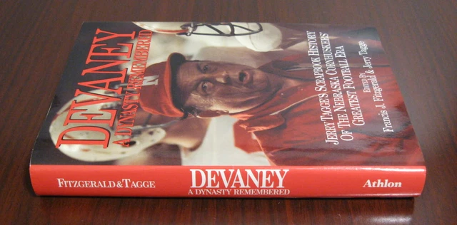 NEBRASKA CORNHUSKER FOOTBALL Coach Bob Devaney Johnny Rodgers Tagge ...