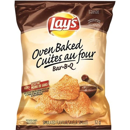 LAYS OVEN BAKED Bar-B-Q Potato Chips 02HO155 $98.40 - PicClick CA