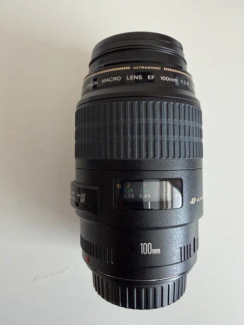 CANON EF 100MM f/2.8 Macro Lens £208.70 - PicClick UK