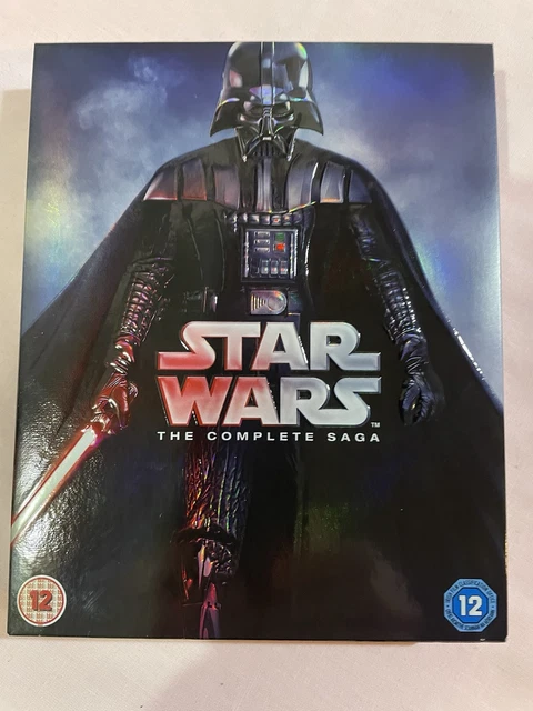 STAR WARS: THE Complete Saga Blu Ray. Episodes 1-6. £13.20 - PicClick UK