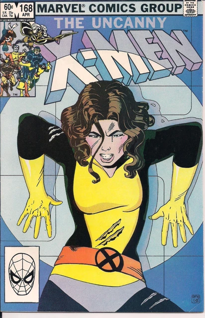 UNCANNY X-MEN 168 Marvel Comics 1983 1ère apparition Madelyn Pryor EUR ...