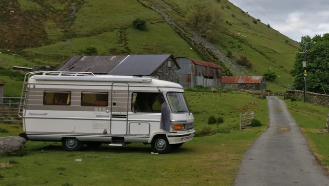 HYMER S550 MERCEDES Automatic LHD 1988 motorhome, lots of Extras £ ...