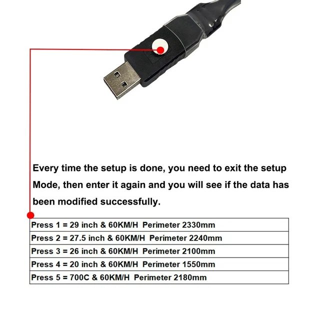 USB CABLE FOR For bafang M400 G330 M500 G521 G620 Adjustment and ...